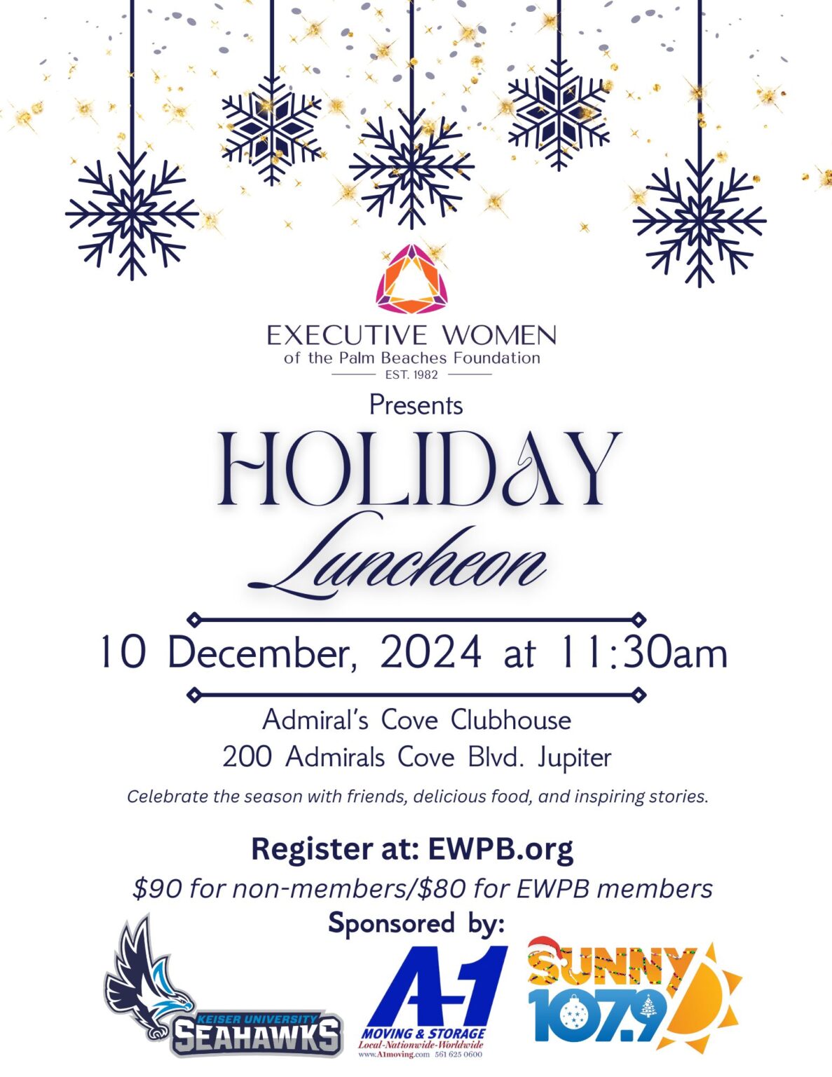 Holiday Luncheon Executive Women Of The Palm Beaches Foundation Inc